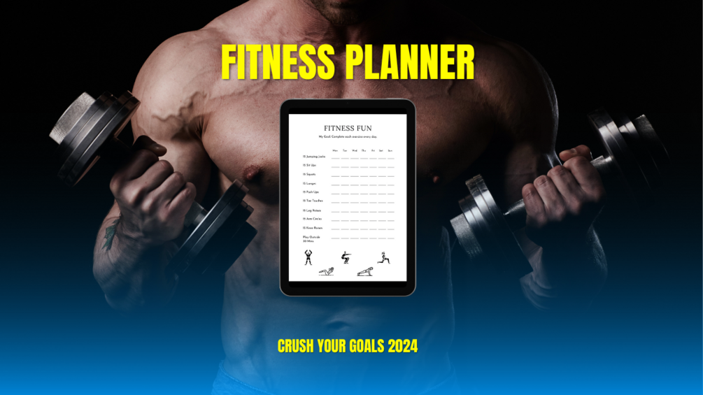 Digital Fitness Planner 2024