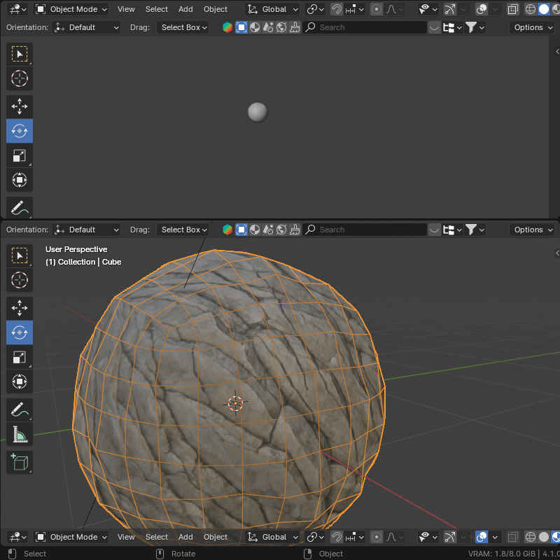 Adaptive Subdivision for Blender