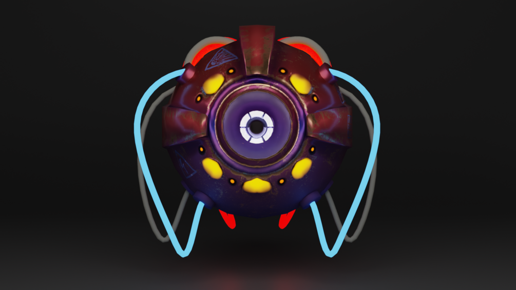 Enemy robot (Big Eye)