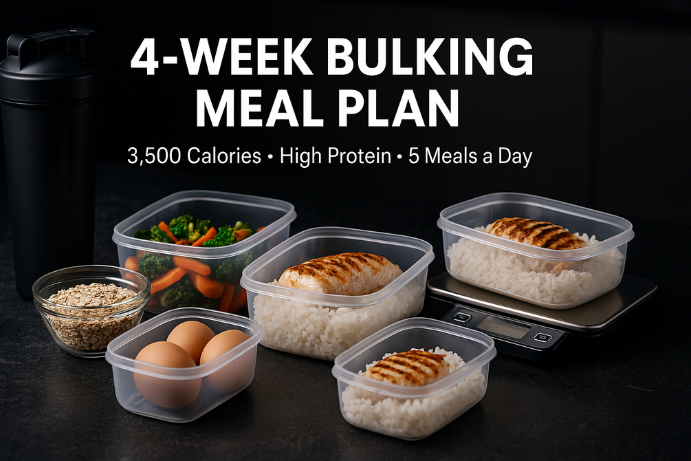 4 Week Bulking Meal Plan