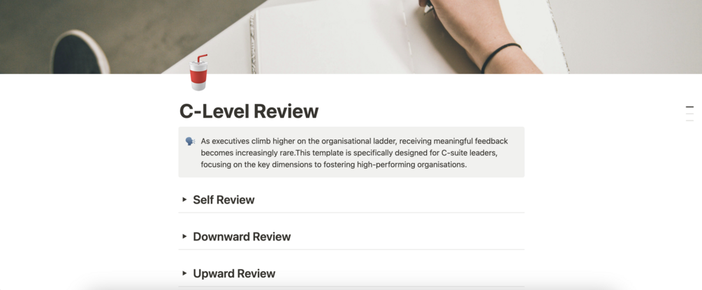 Performance Evaluation Forms - Notion Template for HR Leaders ...