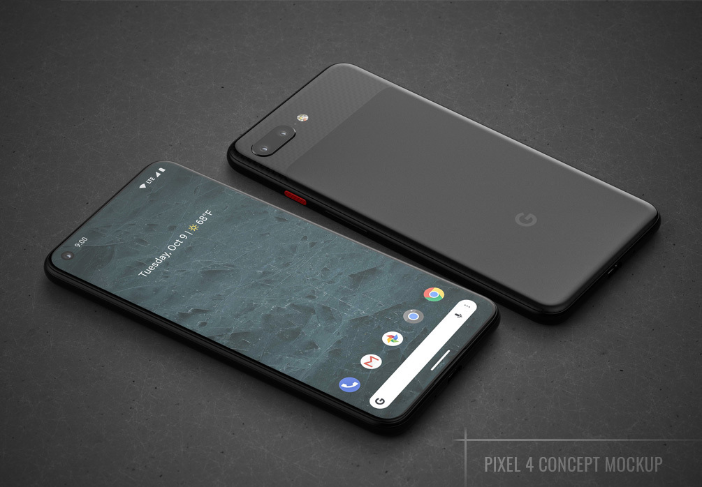 Pixel 4 Concept Mockup
