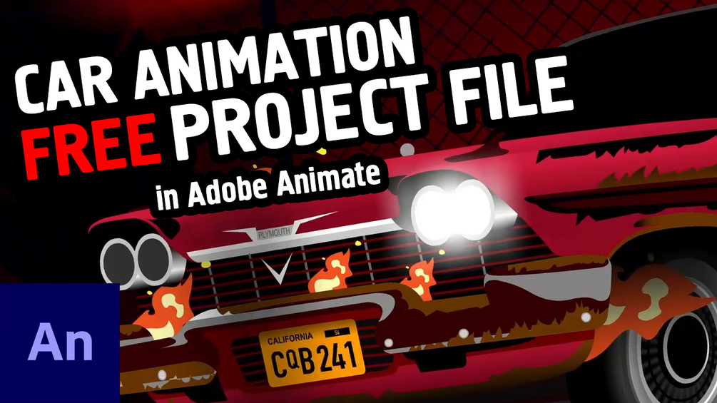 Car Animation in Adobe Animate