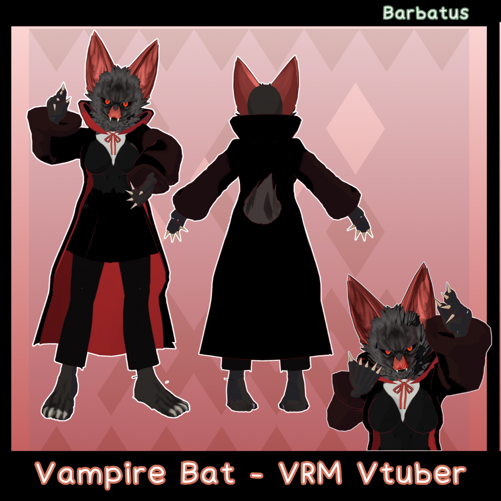 Vampire Bat VRM model