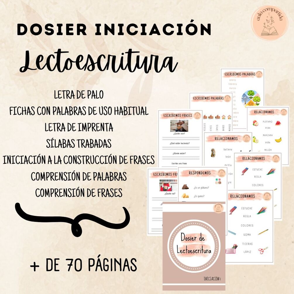 DOSIER LECTOESCRITURA CASTELLANO