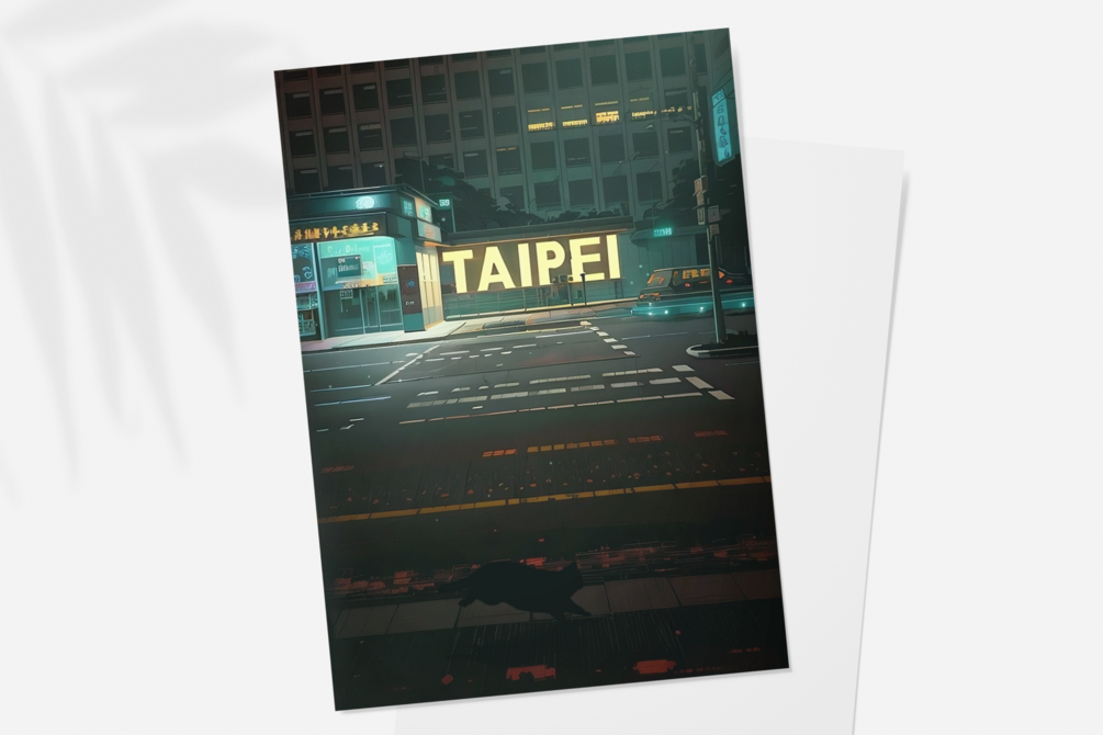 Voice-Animated Future Postcard｜Welcome to Taipei!
