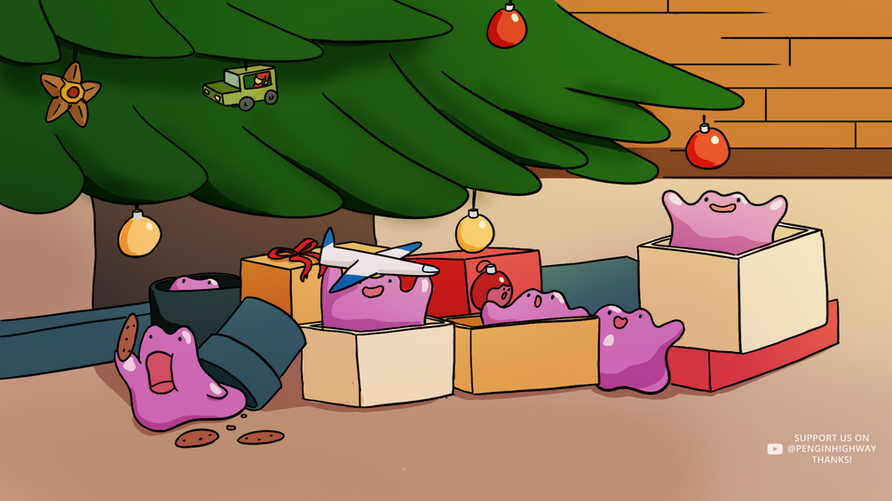 Pokemon Christmas Themed Wallpapers