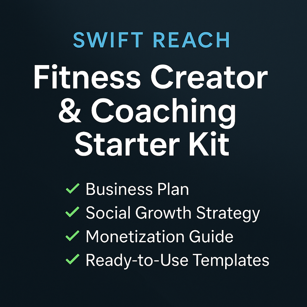 Swift Reach Fitness Creator & Coaching Starter Kit