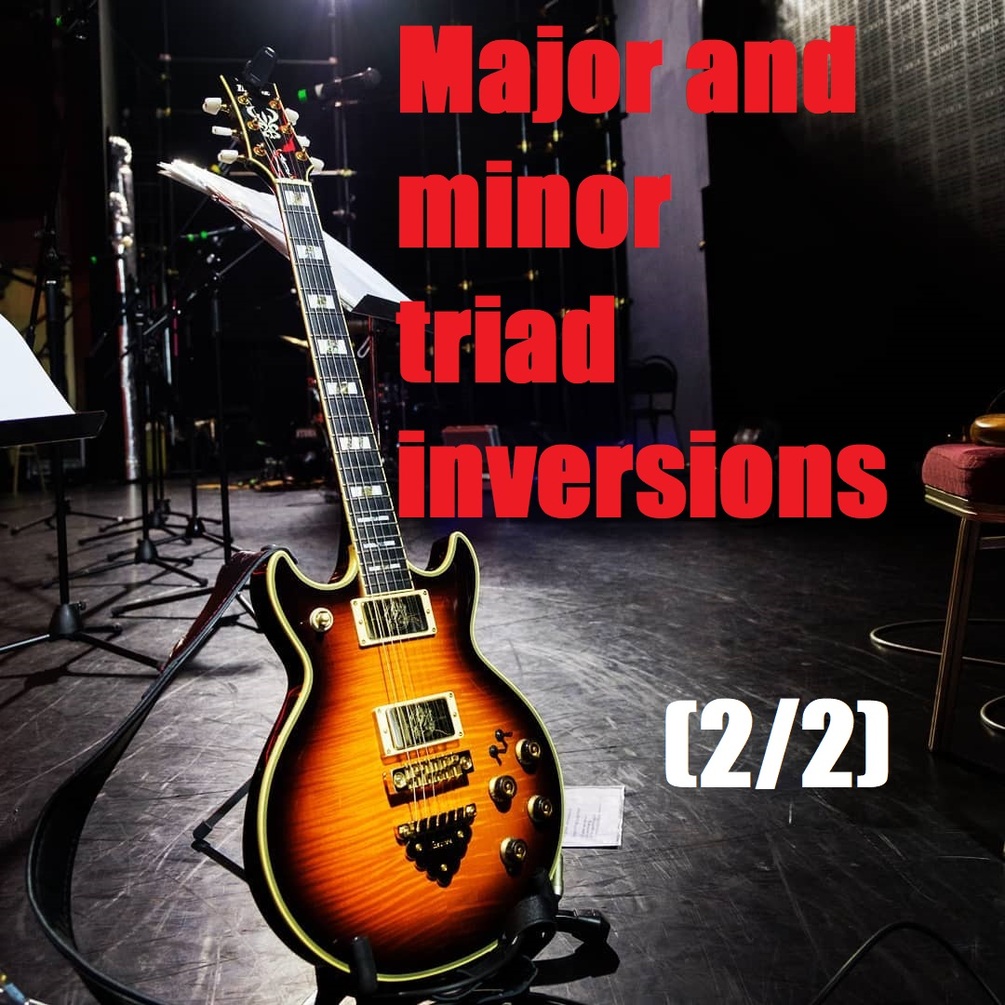 Major and minor triad inversions (2/2)