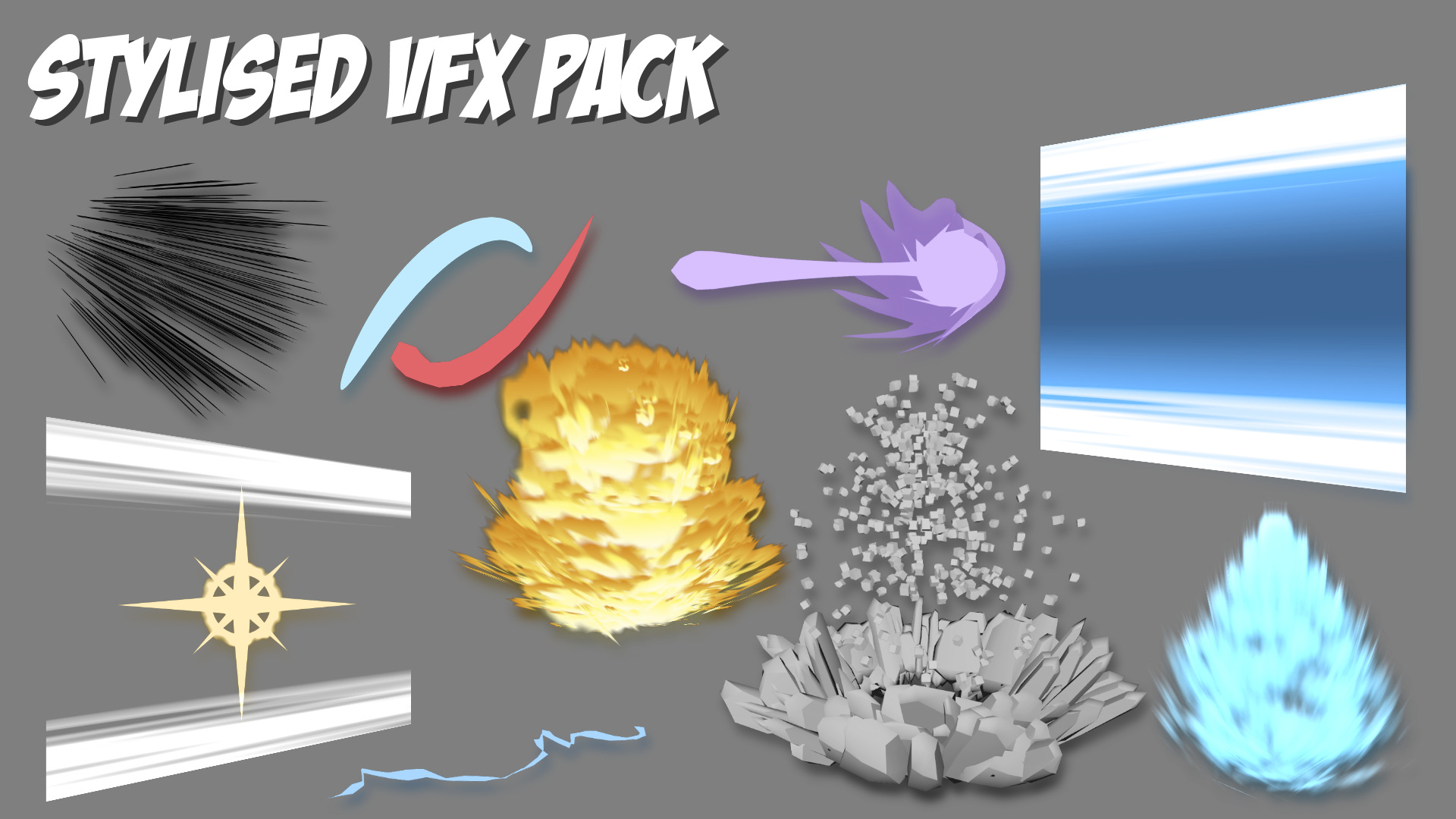 Stylised Anime VFX Pack Released! - Shadrak Guichard-Foster