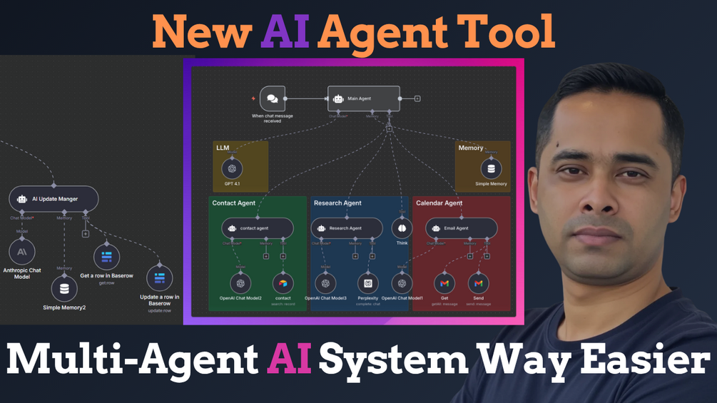 New AI Agent Tool: n8n Just Made Multi Agent AI System Way Easier