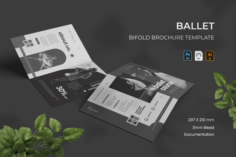 Ballet - Bifold Brochure