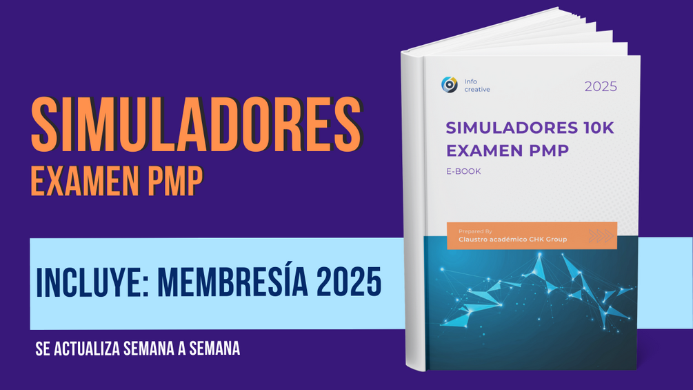 📊 Simulador PMP (incluye membresía 2025) + de 2000 preguntas + 100 pruebas