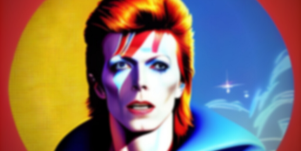 David Bowie Digital Painting | Modern Art | Futurist | Vaporwave ...