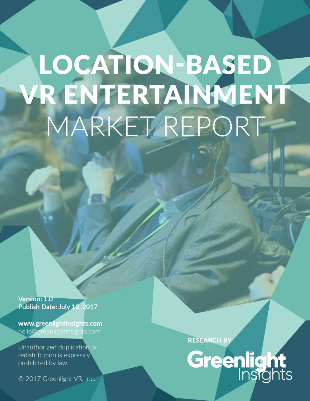 Location-Based Virtual Reality Entertainment: Market Report