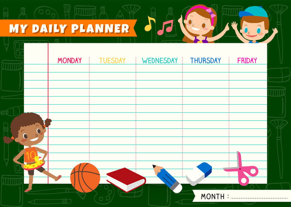 Kids Daily Planner for free