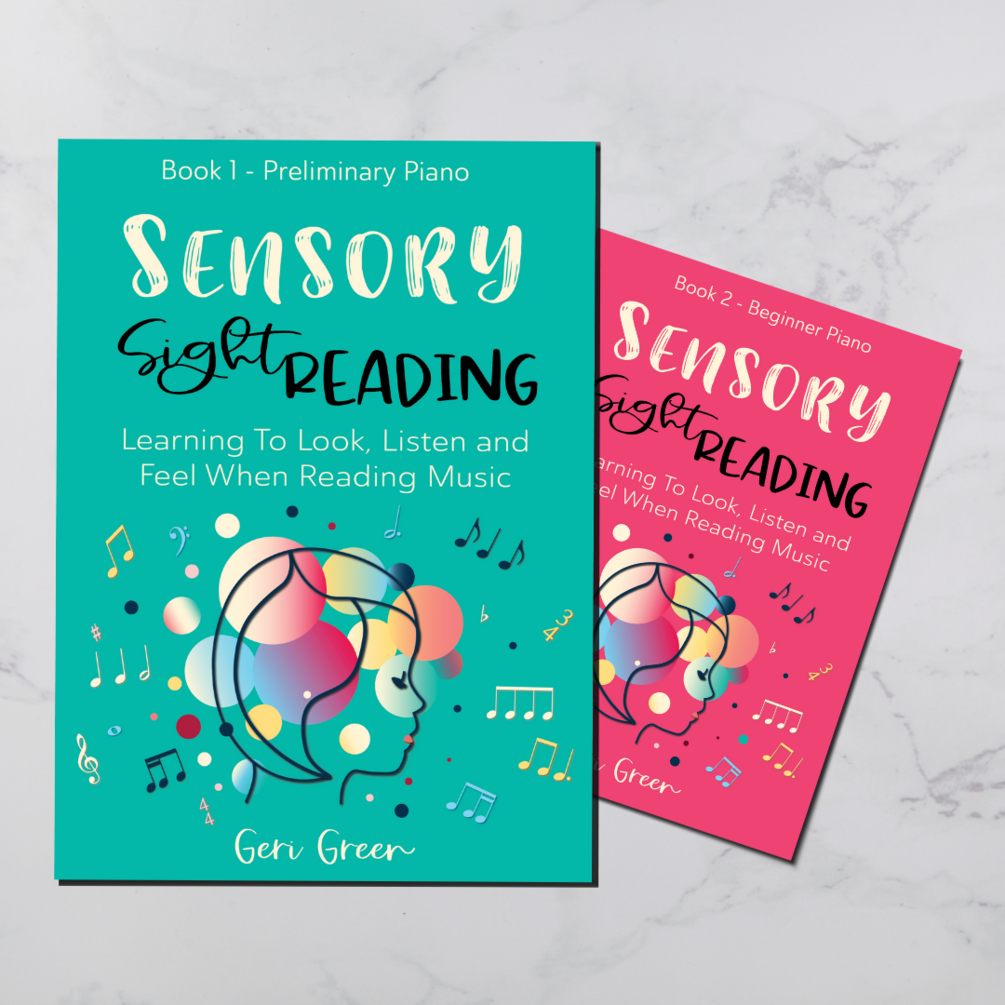 Sensory Sight Reading Book 1 & 2 Bundle