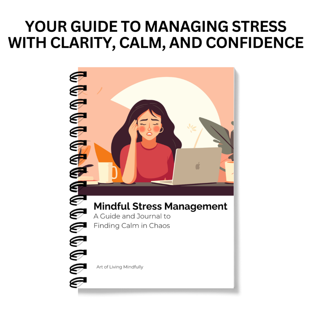 Mindful Stress Management Guide - Stress Relief Journal, Calm Workbook ...