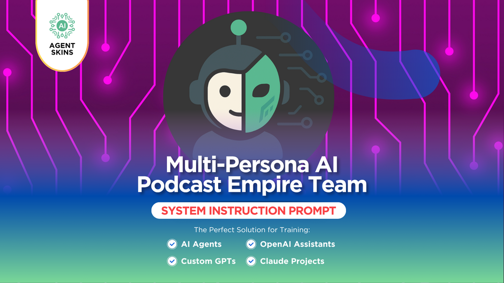 AI Podcast Empire Team 🎧 Multi-Persona 'AI Team' System Instruction ...