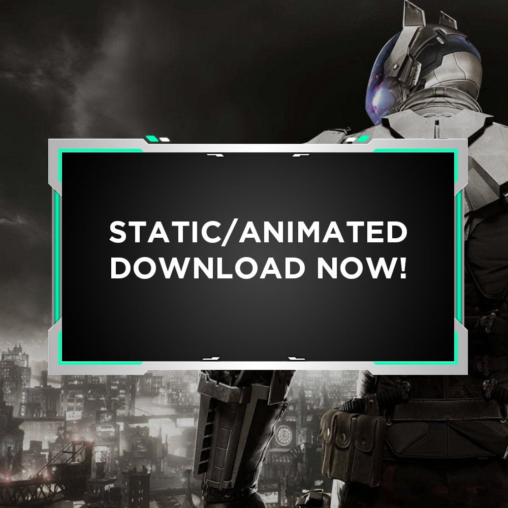 Webcam Overlay Cyber [STATIC/ANIMATED]