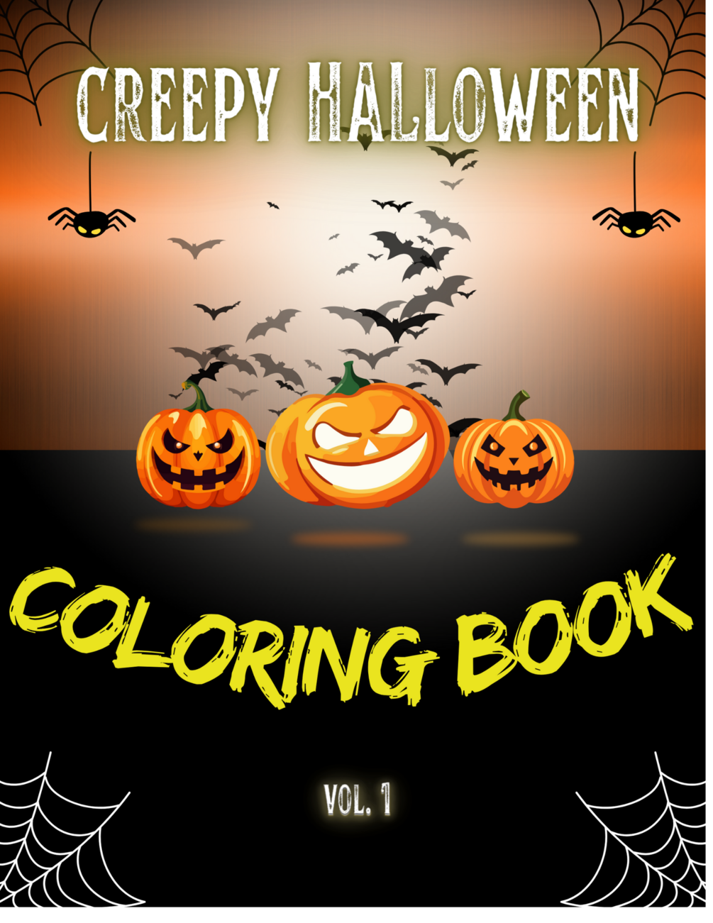 Creepy Halloween - Coloring Pages