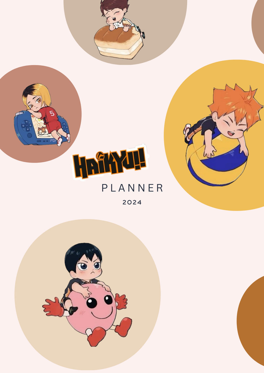 Haikyuu planner ( daily and weekly )