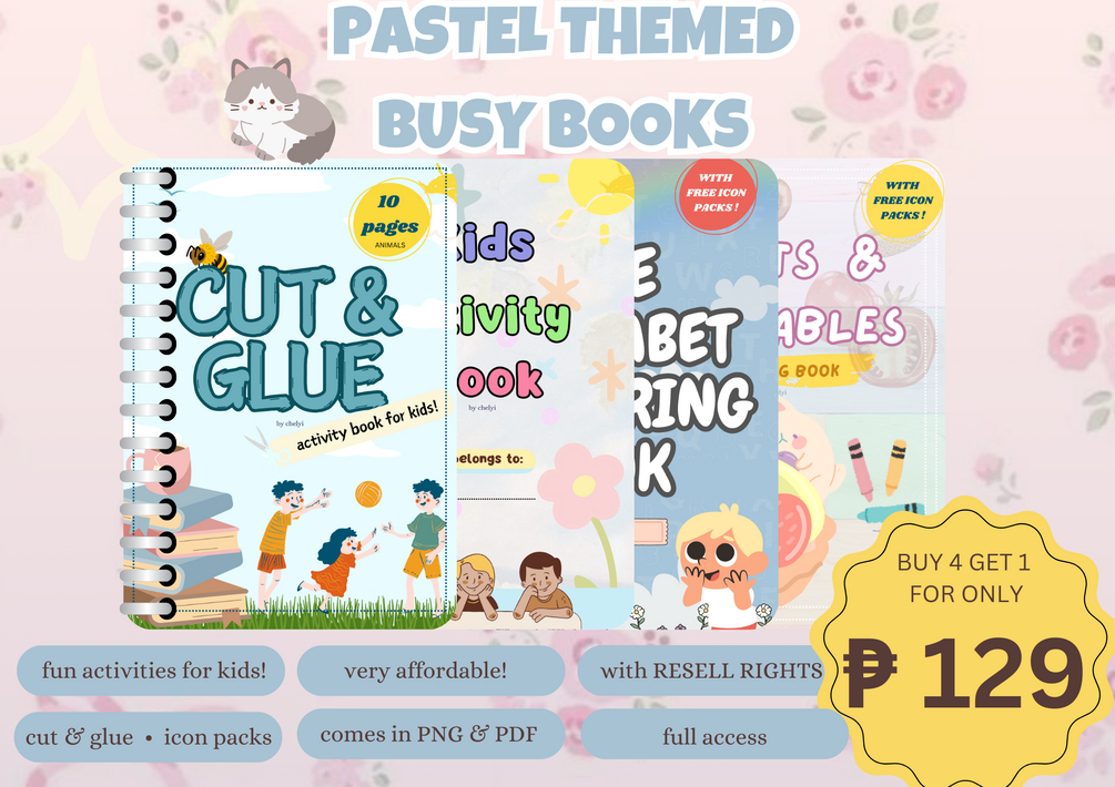 4 + 1 ACTIVITY BOOK FOR KIDS (BUNDLE)