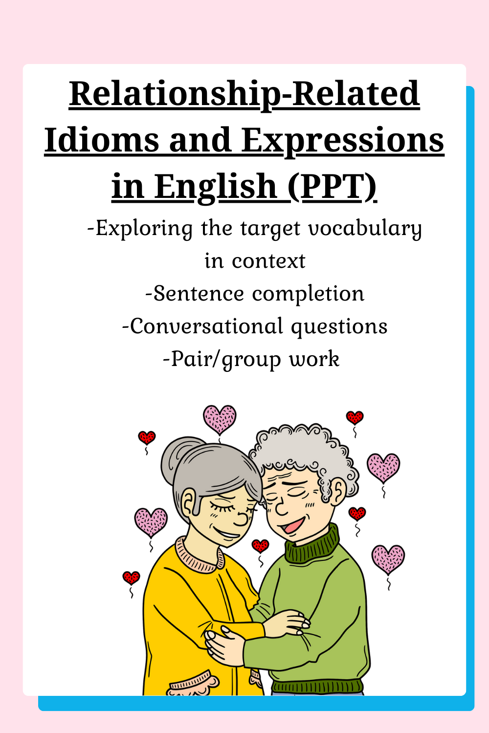 Relationship-Related Idioms and Expressions in English (PPT)