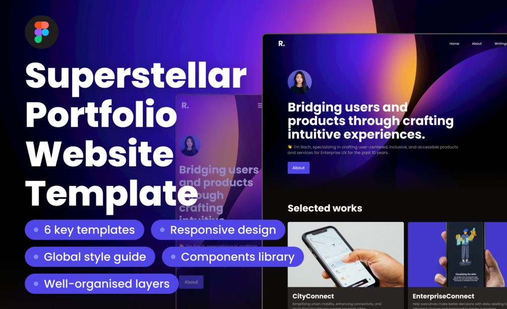 Superstellar Portfolio Website Template