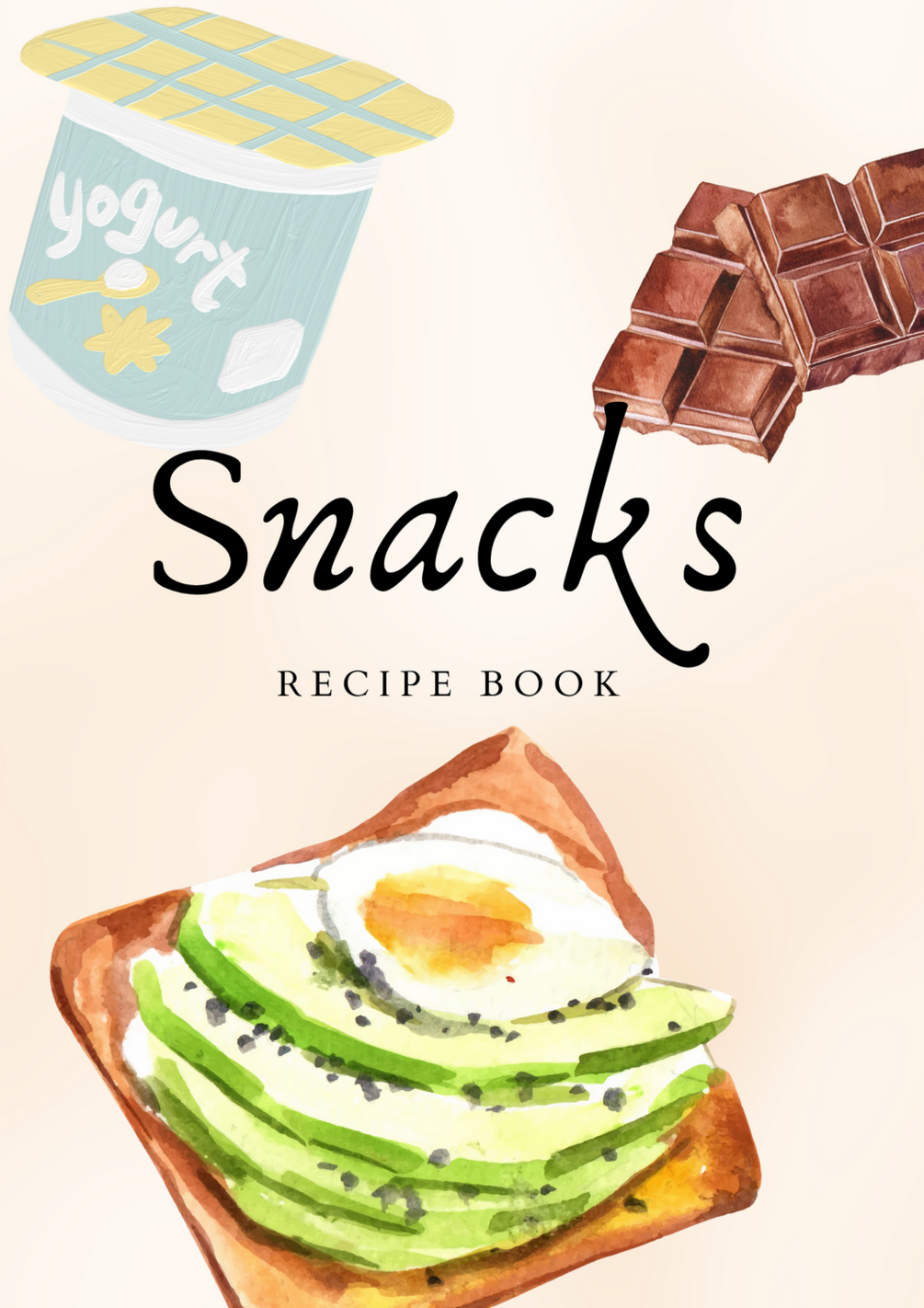 Easy snacks recipe book