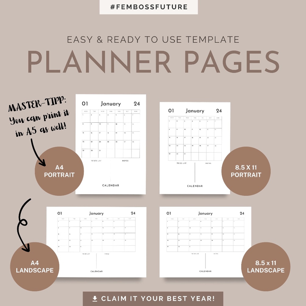 The Boss Planner Freebie