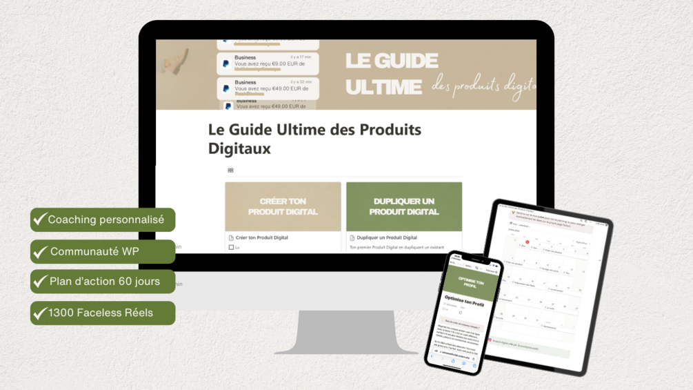 Le Guide Ultime des Produits Digitaux