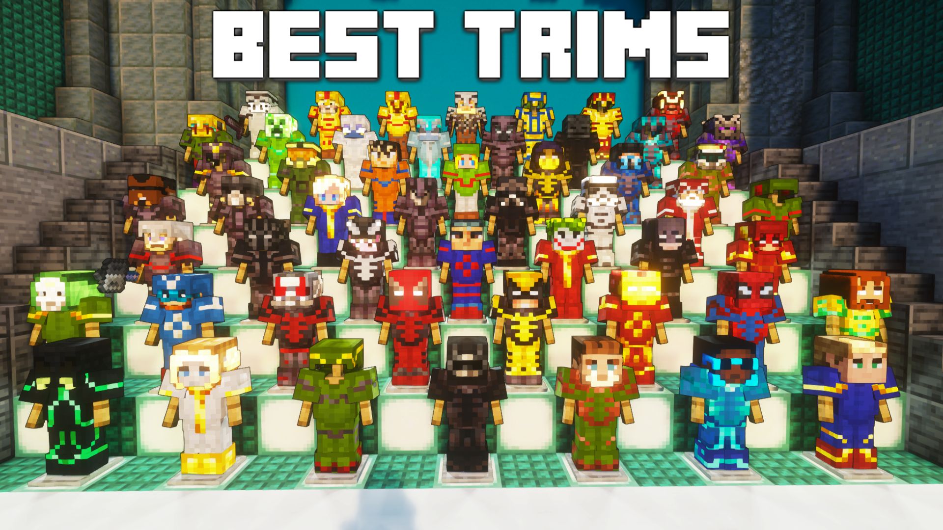 50+ Best Armor Trim Combinations In Minecraft - Linard
