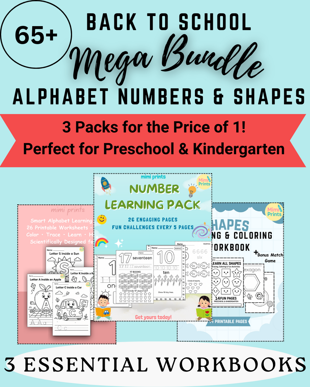 Preschool Learning Starter Bundle