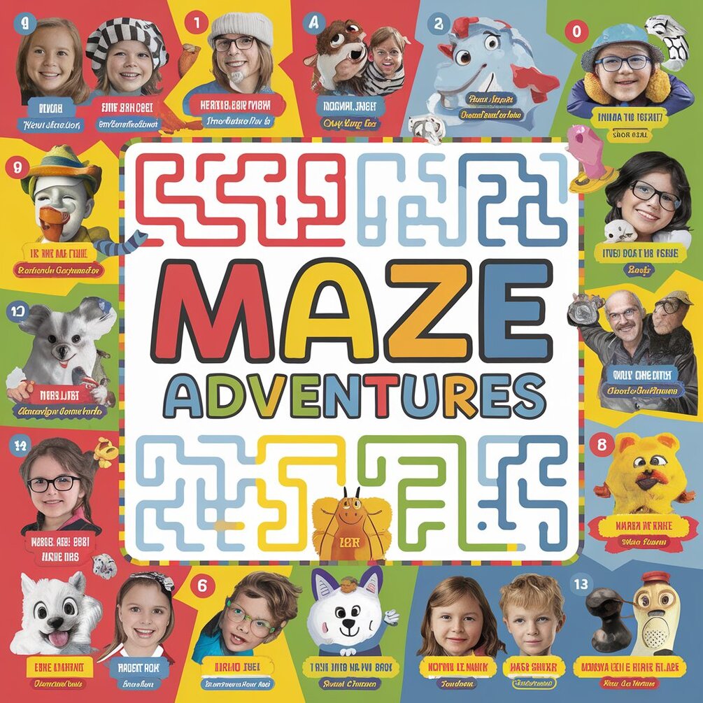Kids Activity_ Maze Adventures