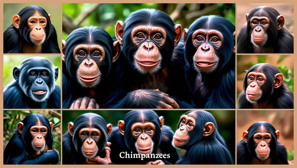 🐵📸 Explore the Wild with Wildlife Chimpanzees Photography 🌿🌍