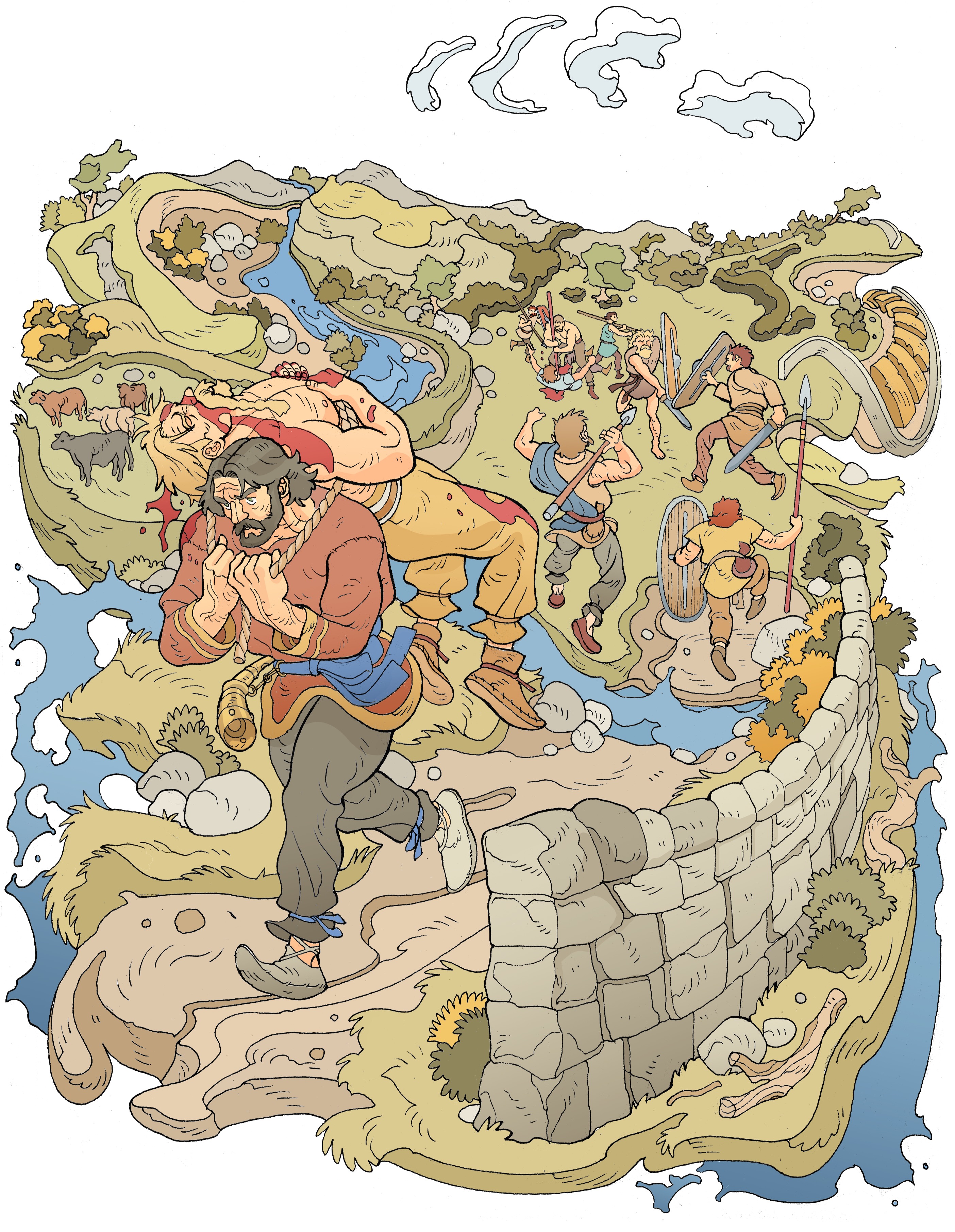 The Death of Conchobar - 7 - Graman