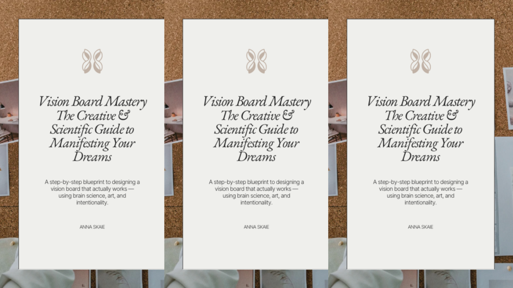 Vision Board Mastery The Creative & Scientific Guide to Manifesting ...