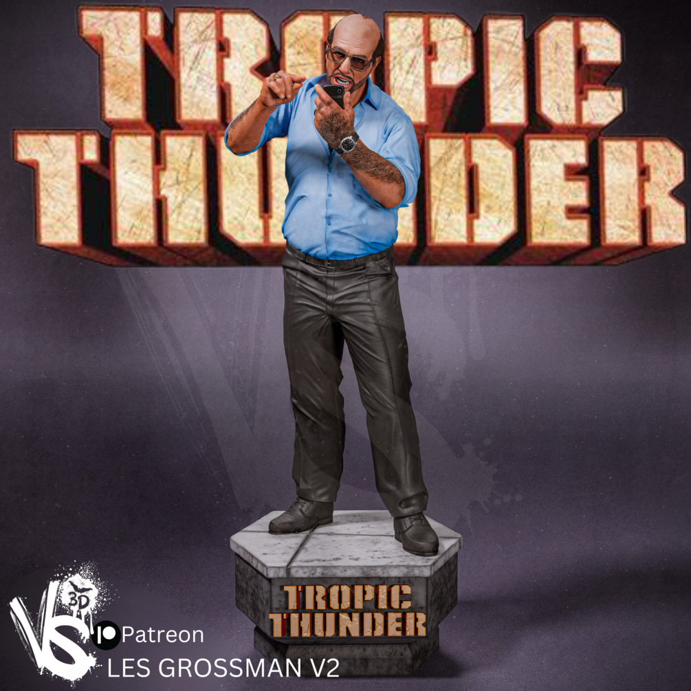 Tropic Thunder Angry Les Grossman(bonus model)