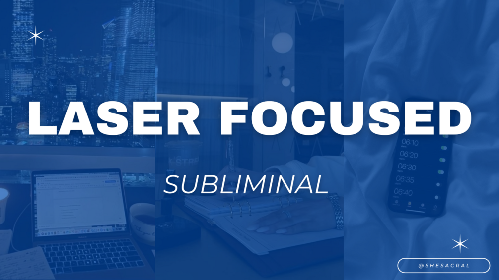 Laser Focused Booster Subliminal