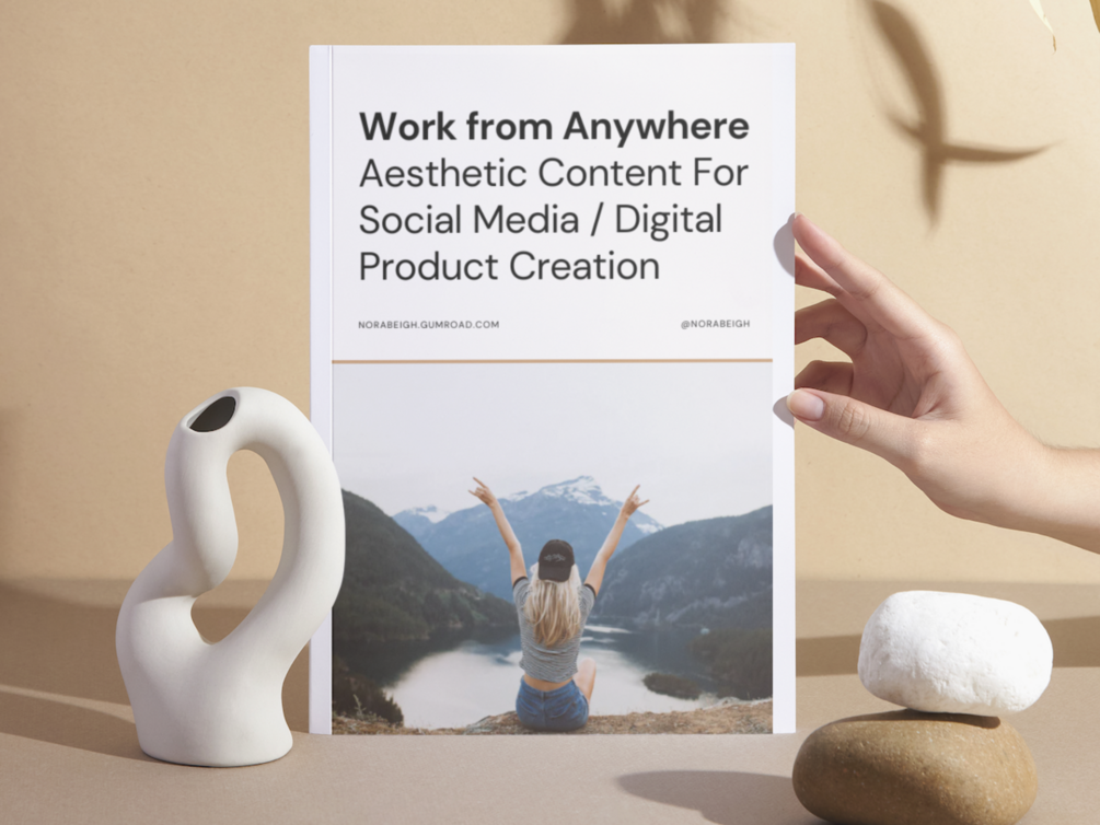Aesthetic content banks - Faceless instagram - Digital marketing - Work ...