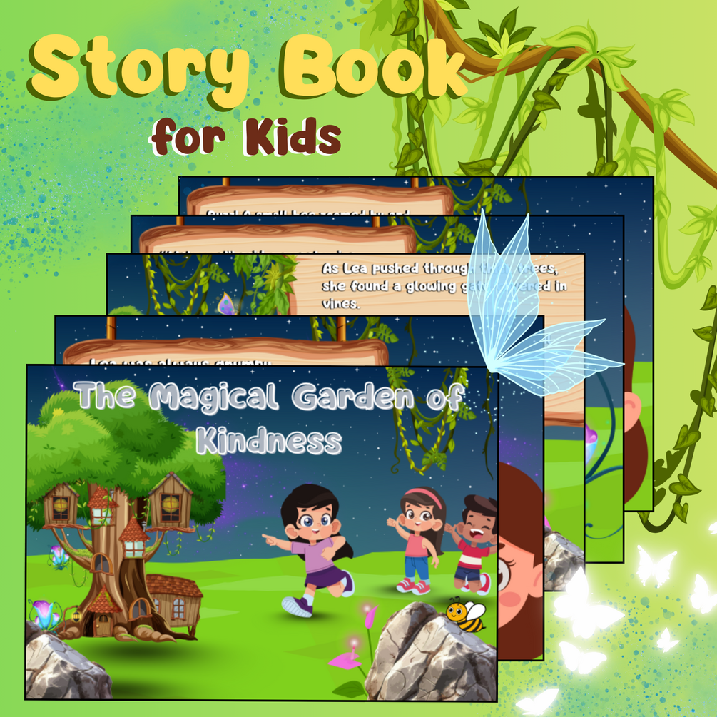 Story Book For Kids: The Magical Garden of Kindness