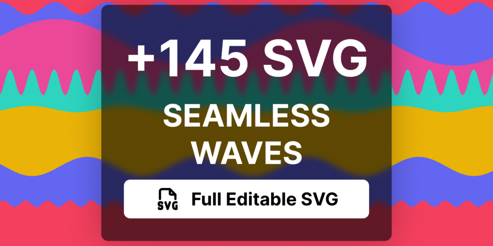 145+ Seamless SVG Waves – Customizable Tileable Patterns - Wave Tiles ...