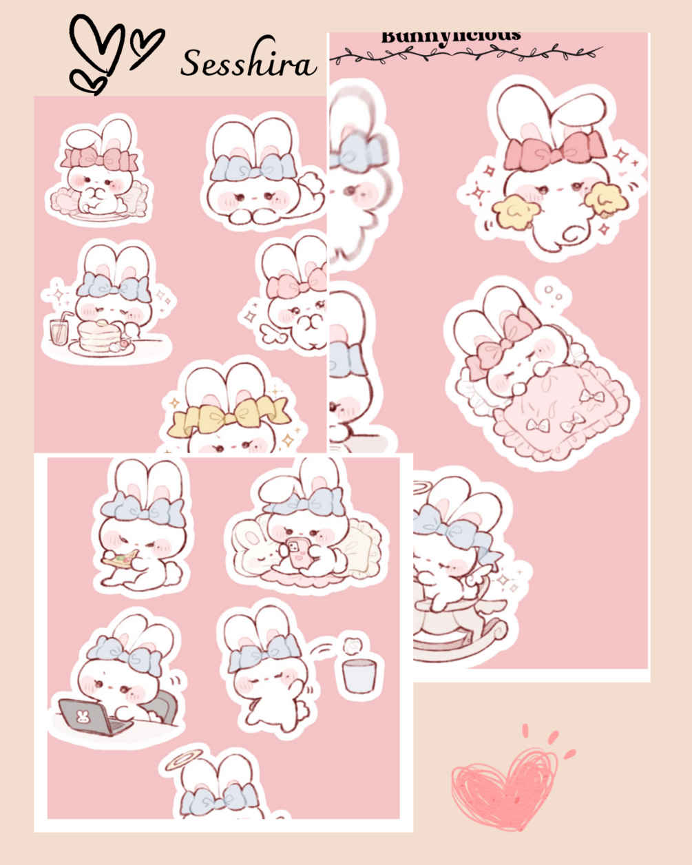 Digital sticker Bunnylicious | Bunny