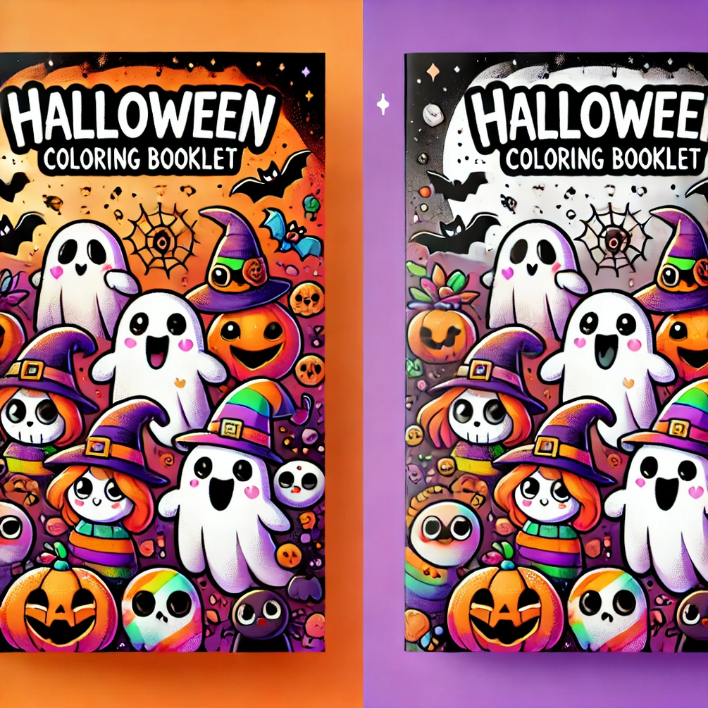 20 Fun Halloween Coloring Adventure Pages for Kids: Perfect for Spooky ...