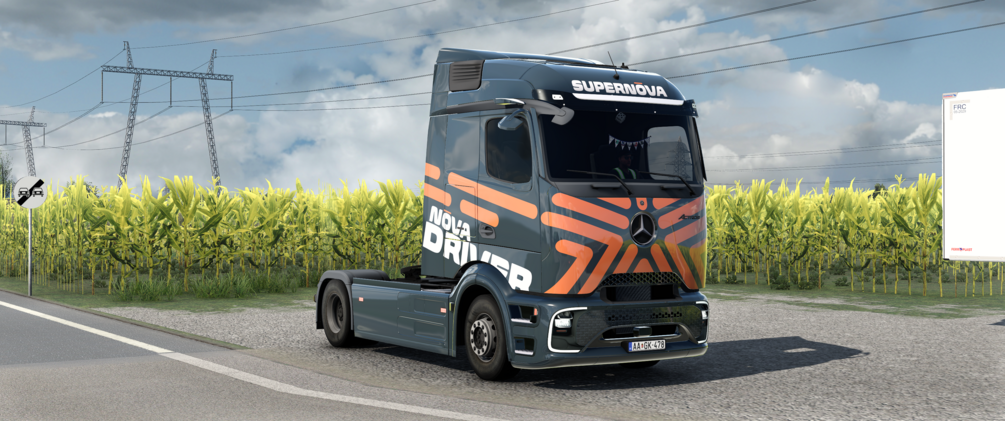 SUPERNOVA Skin for Mercedes-Benz mp6. ETS2