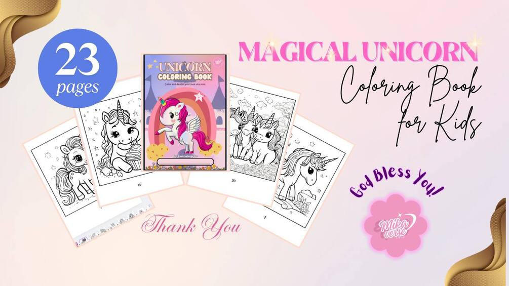 Magical Coloring Book For Kids