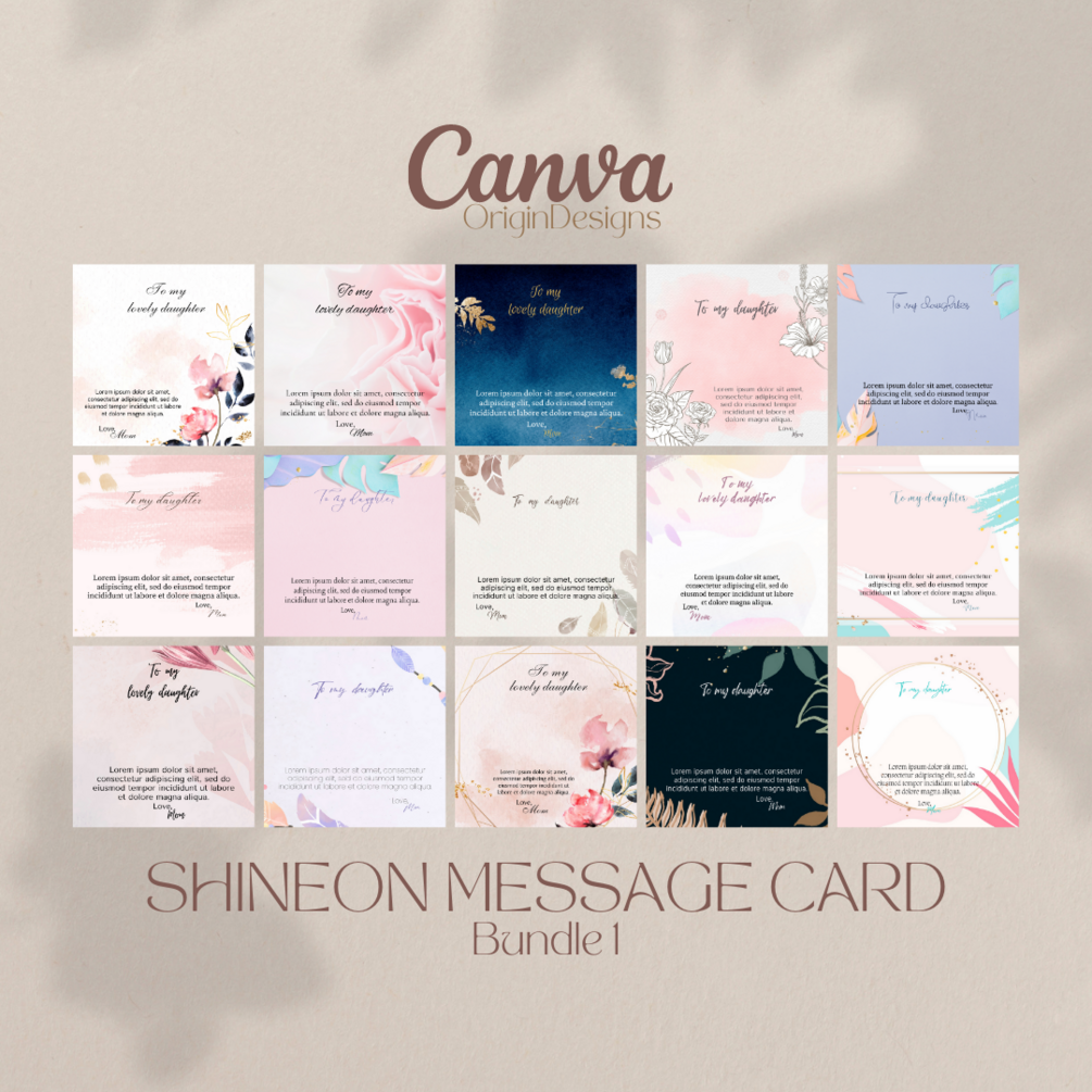 ShineOn Message Card Bundle 1