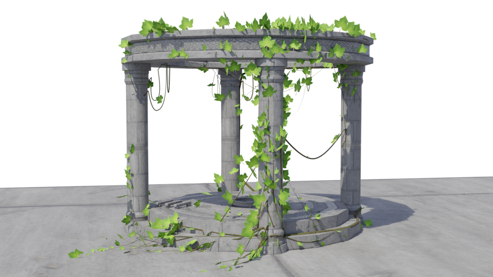 IVYGEN - ivy generator (geo nodes Setup)