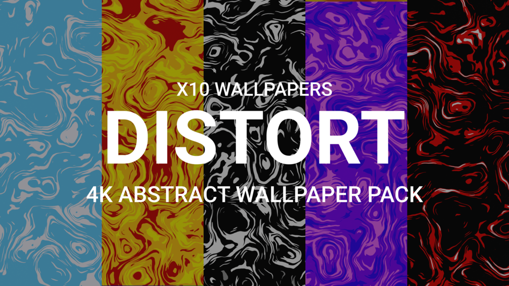 Distort - 4k Abstract Wallpaper Pack